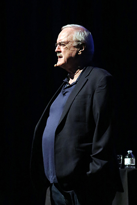 British comedy pioneer John Cleese looks on the brighter side of “Monty ...